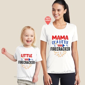 Mama of A Little Firecracker Tanks, Matching 4th of July Tank Top ...