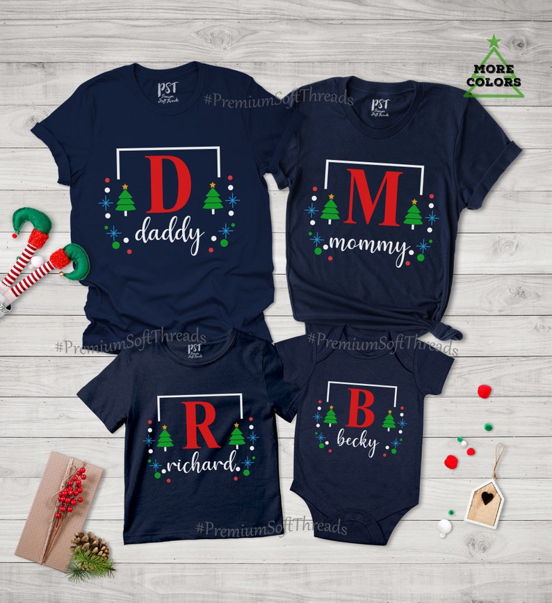 Cute Matching Family Christmas Shirts Matching Family Xmas - Etsy Australia