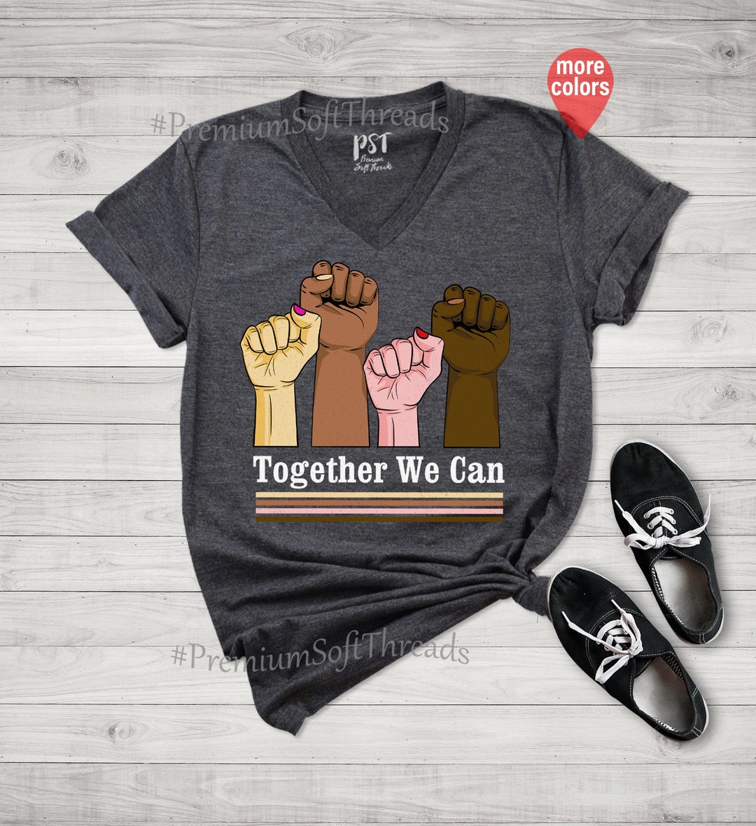 Together We Rise Shirt, Equality Shirt, Civil Right Shirt, Be Kind ...
