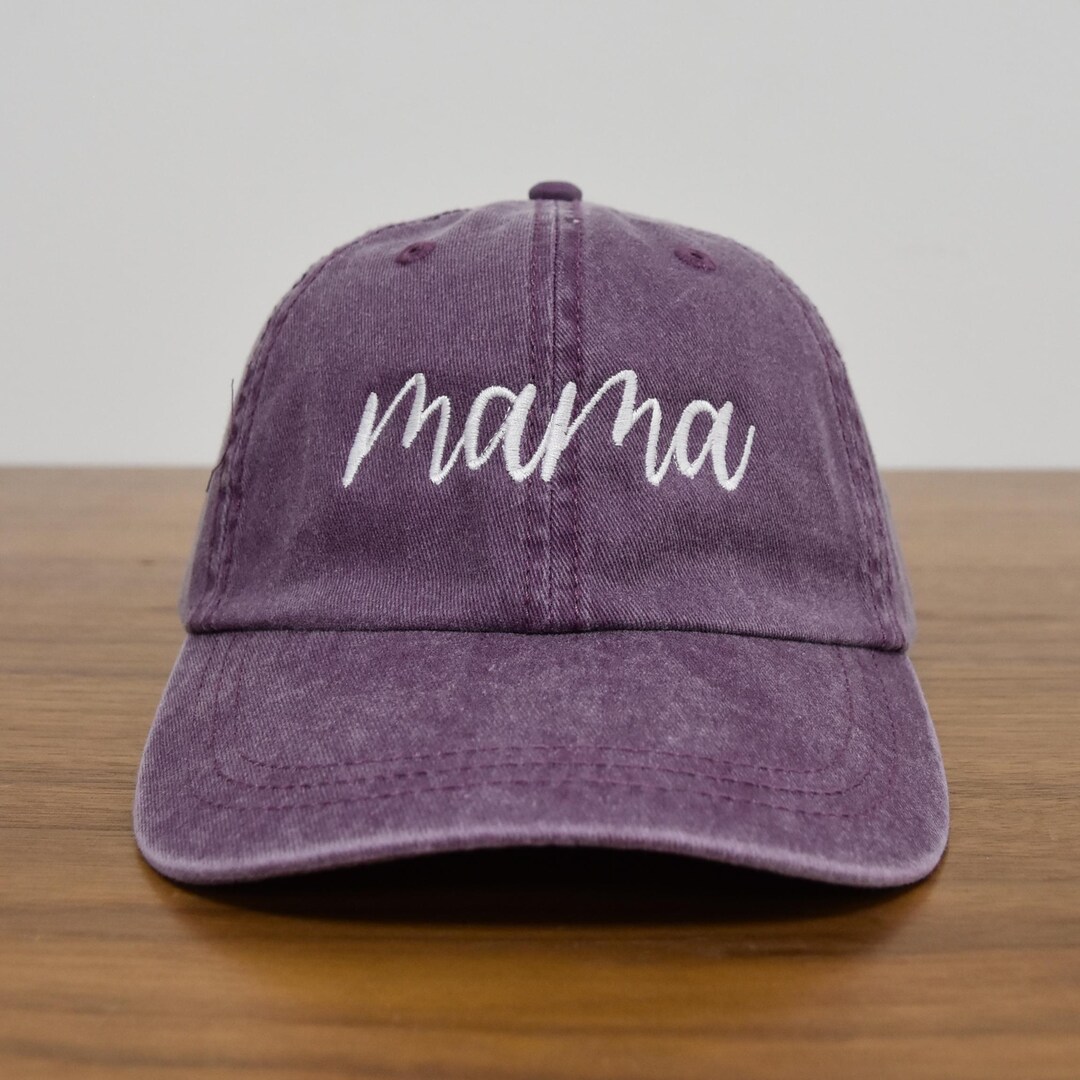 Custom Embroidered Mama Hat, Mama Baseball Cap, Mom Hat, Mother's Day ...