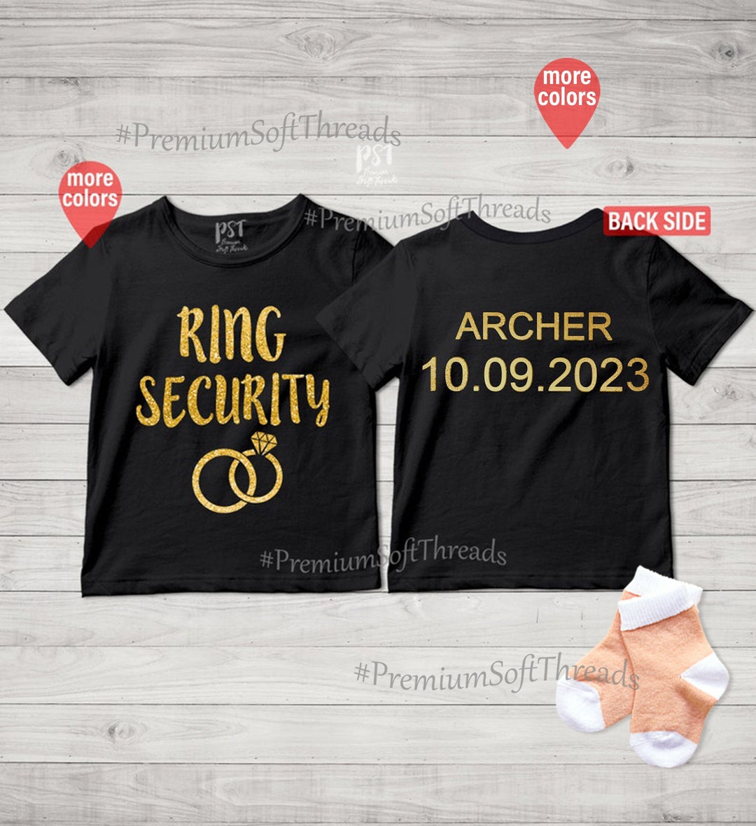 Ring Security, Ring Bearer Shirt, Ring Security Shirt, Ring Bearer T ...