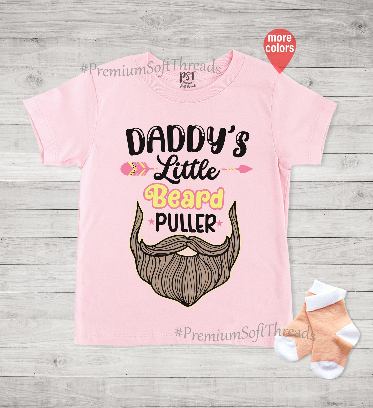 Daddy's Little Beard Puller Bodysuit Fathers Day Gifts - Etsy