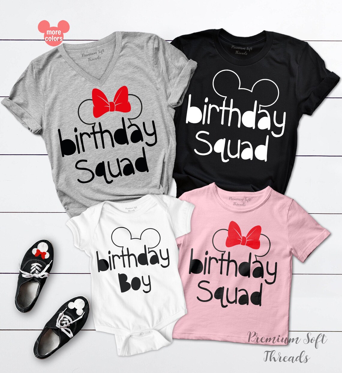 Birthday Squad Shirts Birthday Boy Shirts Birthday Girl - Etsy