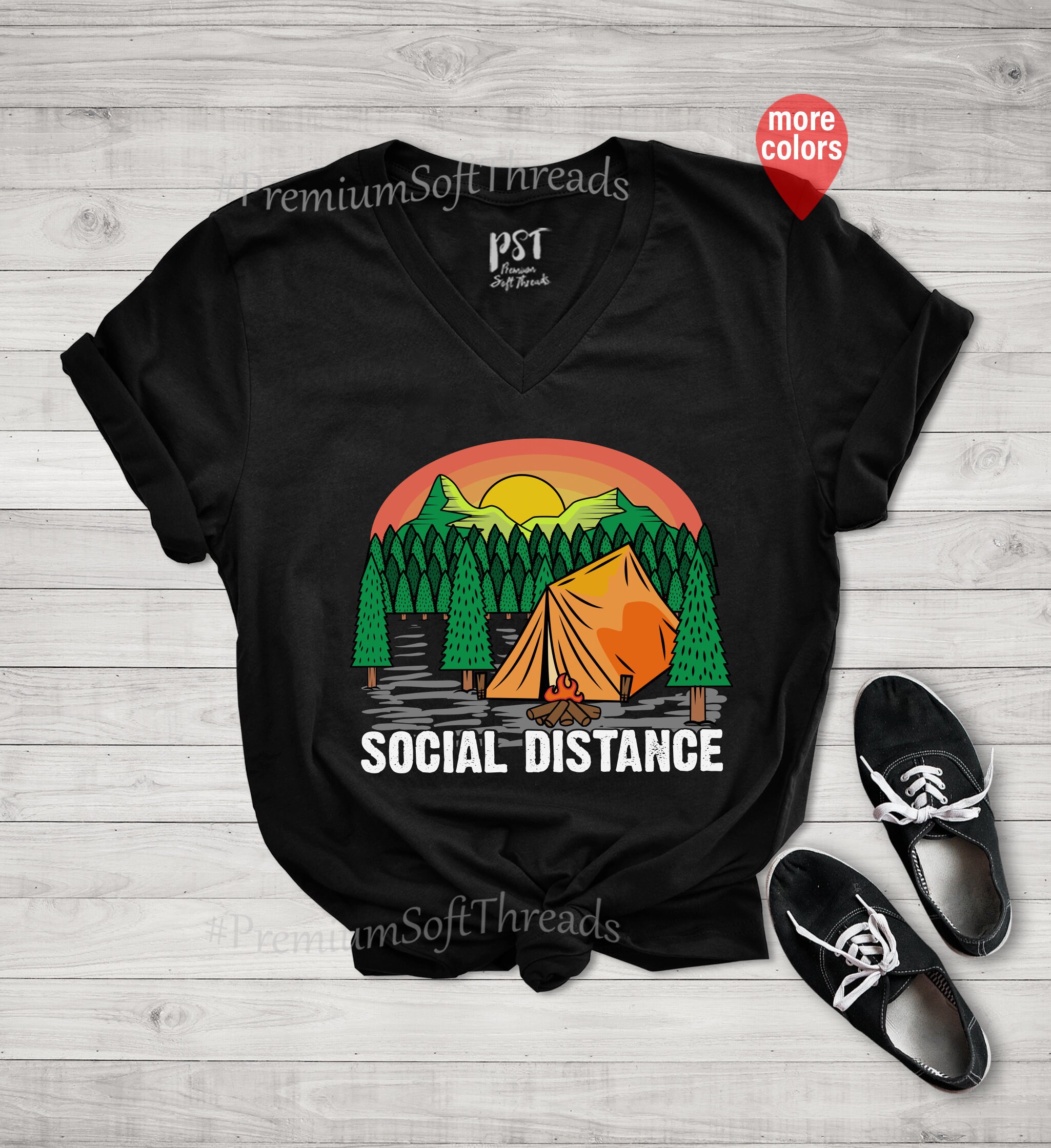 Social Distance Shirt Quarantine Shirt Camping Shirt - Etsy