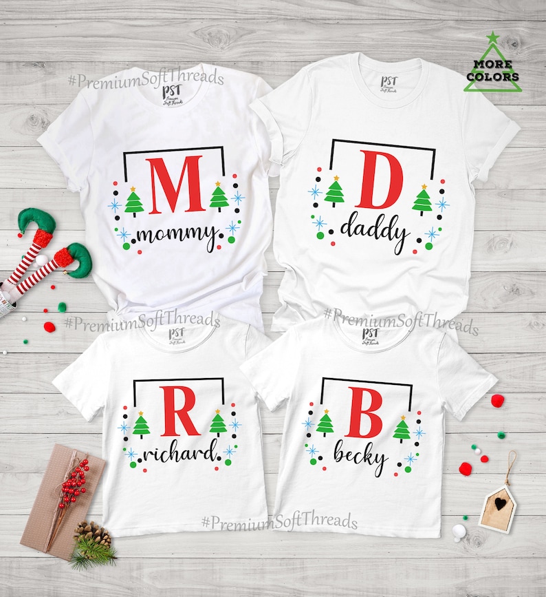 Cute Matching Family Christmas Shirts Matching Family Xmas - Etsy Australia