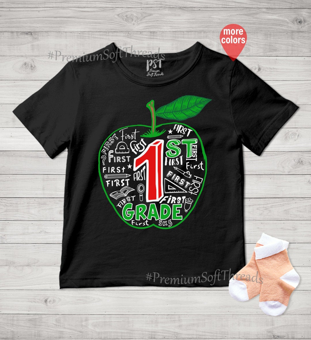 1st Grade Shirt, First Grade Shirt, Back to School Shirts, Kids First ...