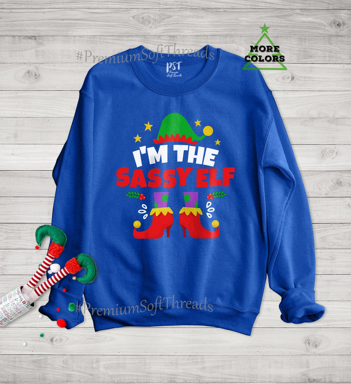 Elf Matching Family Long Sleeve Matching Family Christmas - Etsy