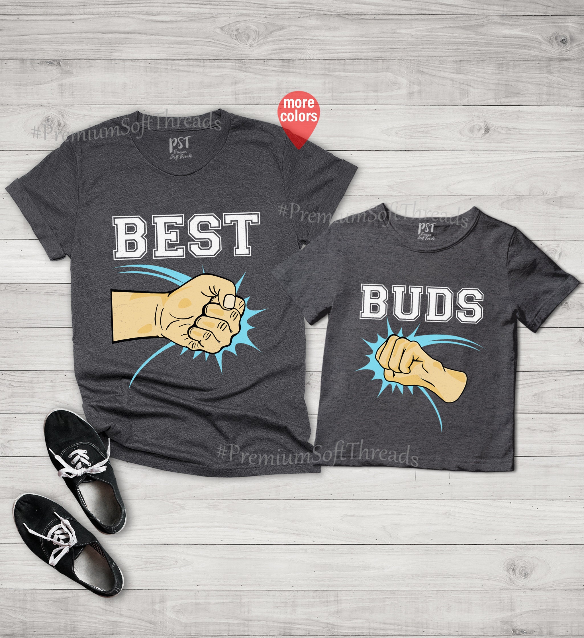 Best Buds Father and Son Matching Shirts Best Buds Shirt - Etsy