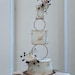 PROPSECURE HOOP Tier Cake Separator - Circle Cake Spacer - Hoop Cake ...