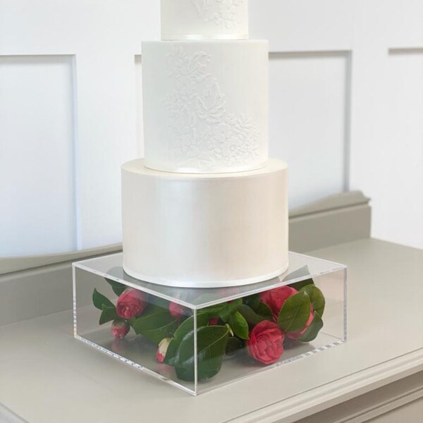 Acrylic Cake Stand - Etsy