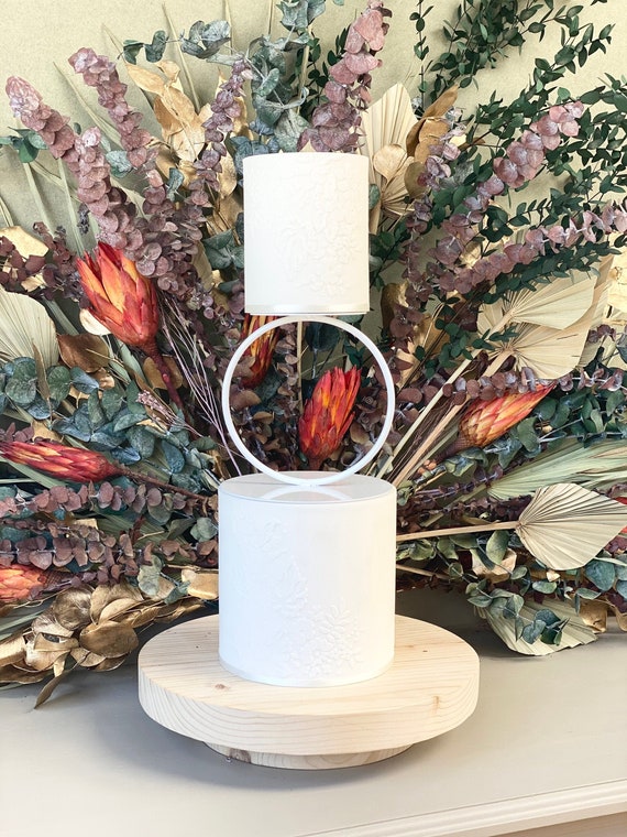 HOOP Tier Cake Separator Circle Cake Spacer Gold Ring Cake - Etsy
