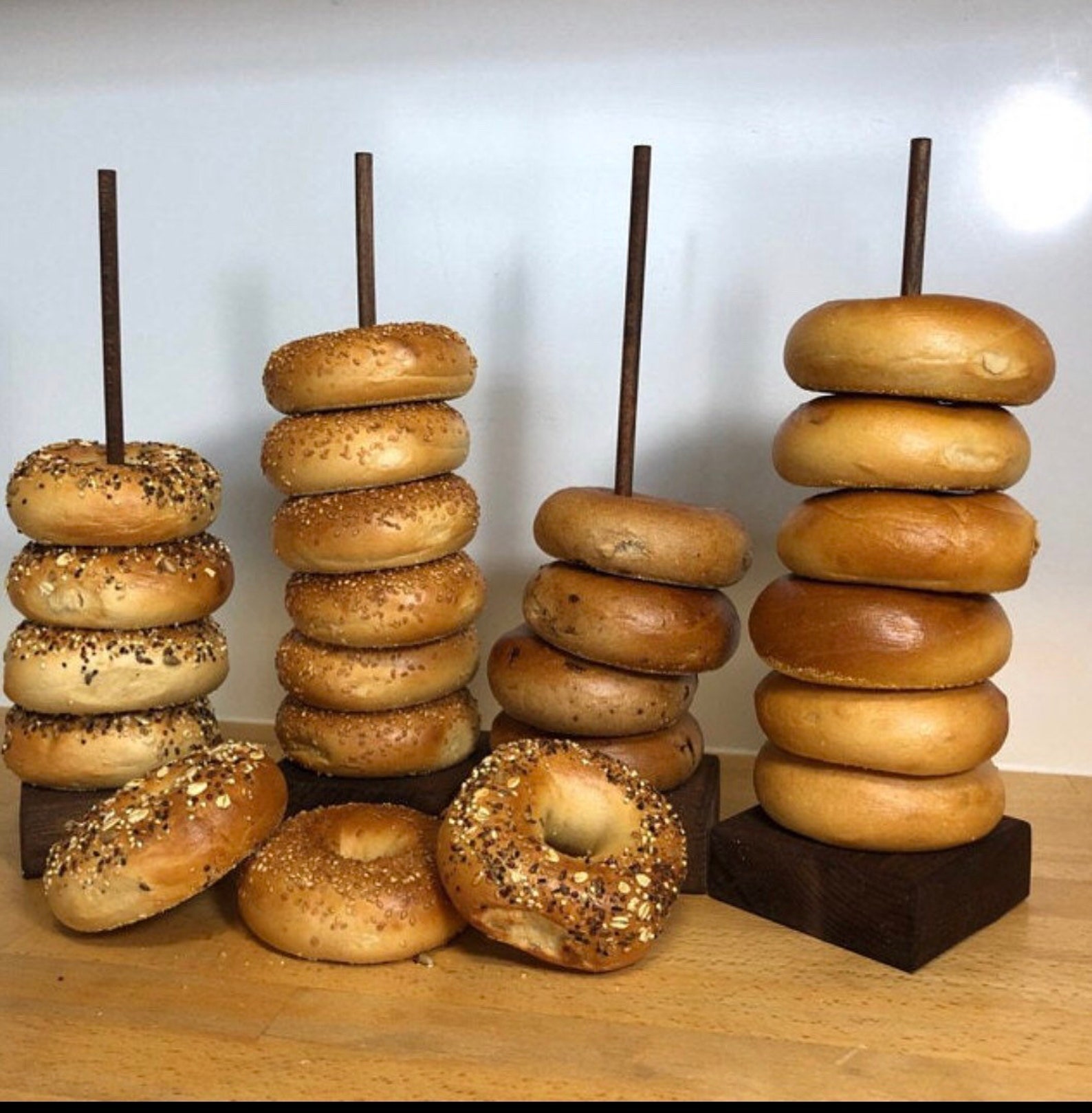 Donut Stand Donut Bar Bagel Stand Wedding Cake Table | Etsy UK