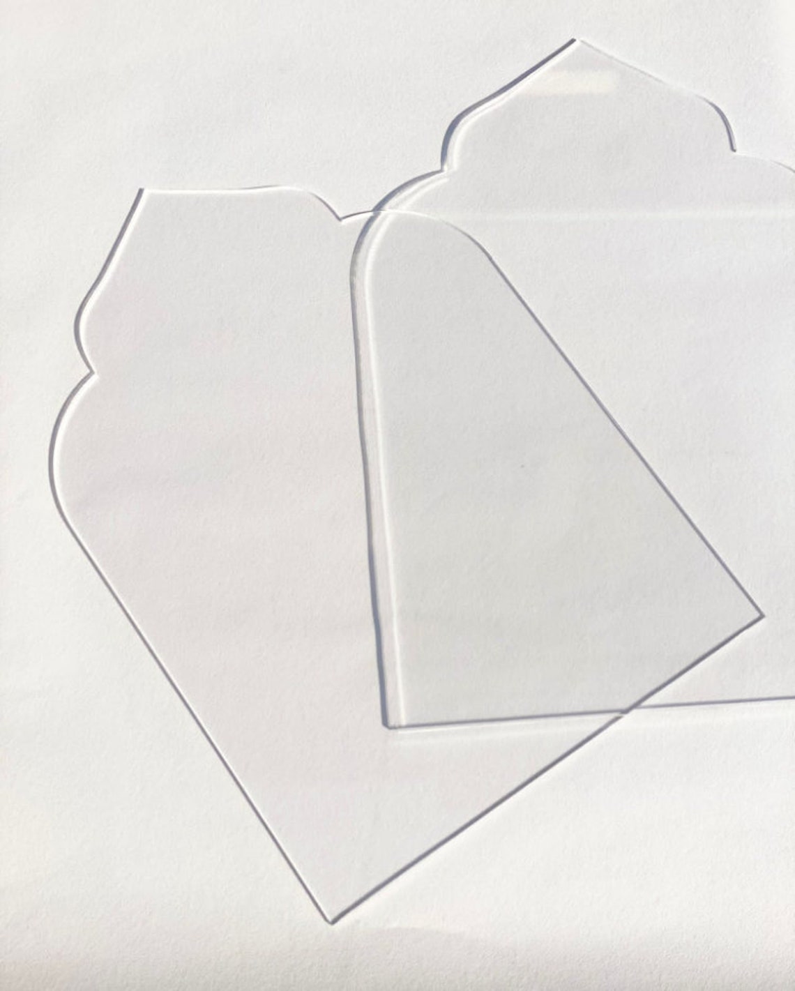 Original Trefoil Arch Cake Guides With Keep It Cake - Acrylic Cake ...