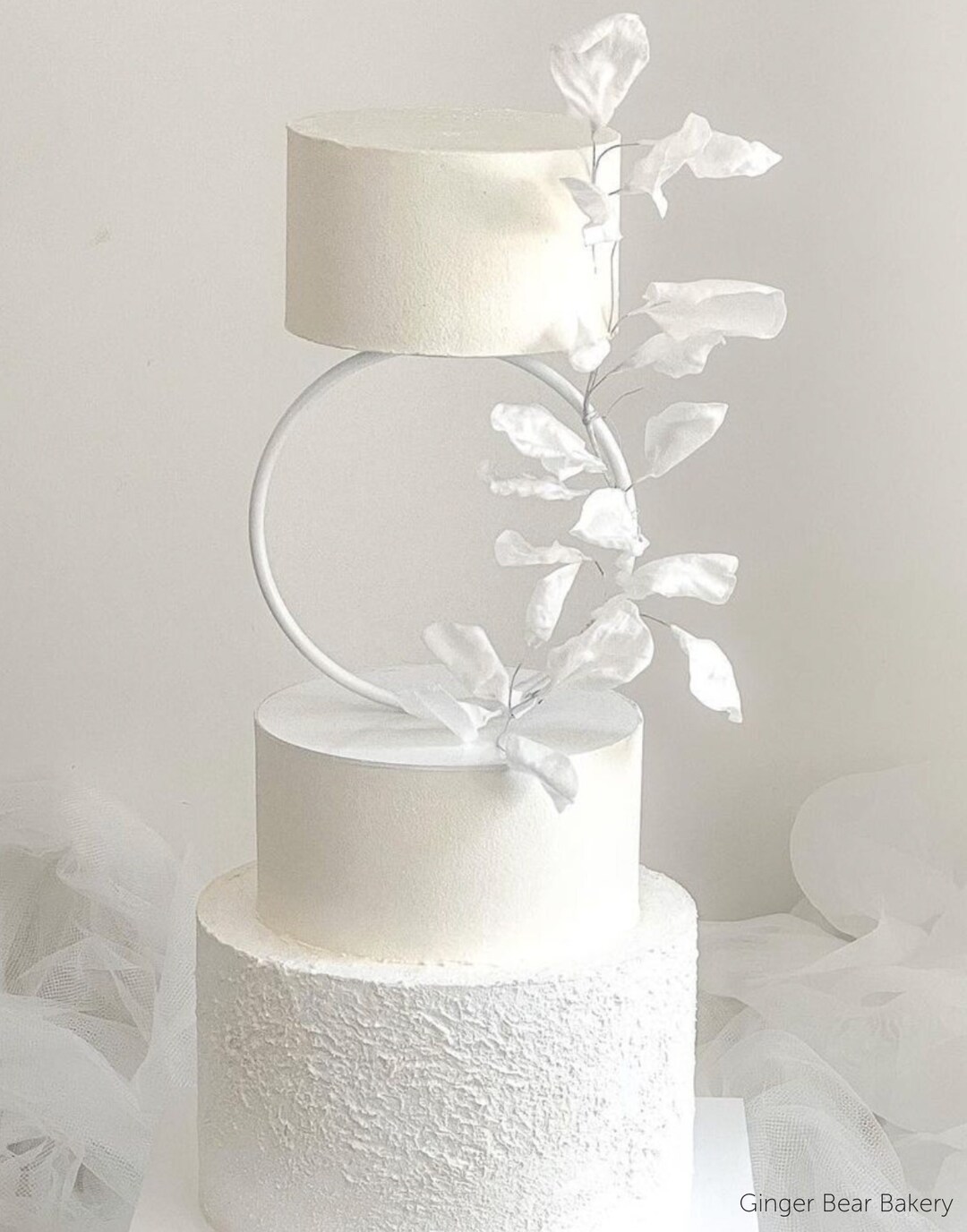 HOOP Tier Cake Separator - Circle Cake Spacer - Gold Ring Cake ...