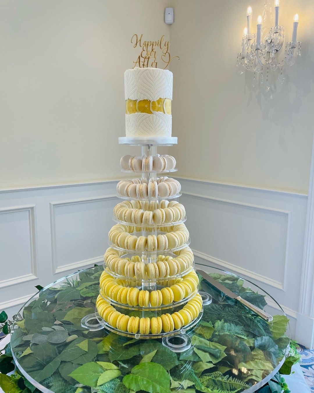 Ultra Adjustable 8 Tier Acrylic Macaron Tower - Strong Macaron Display ...