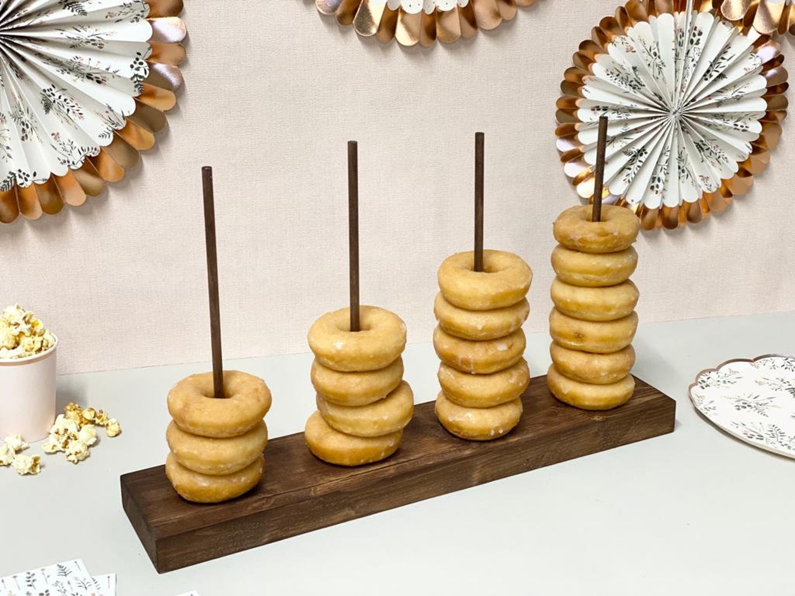 Donut Stand Donut Bar Bagel Stand Wedding Cake Table - Etsy