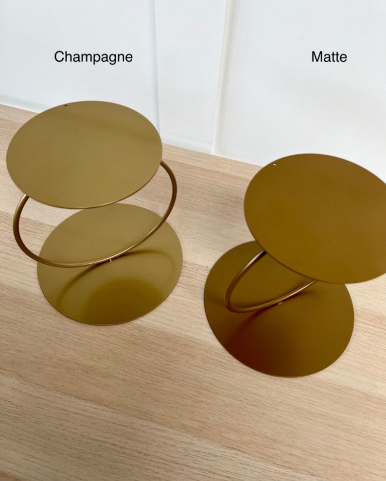 PROPSECURE HOOP Tier Cake Separator - Ring Cake Spacer - Hoop Cake ...