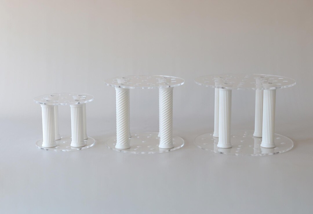 Carousel Column Cake Separator - Elegant Wedding Cake Display Stand for ...