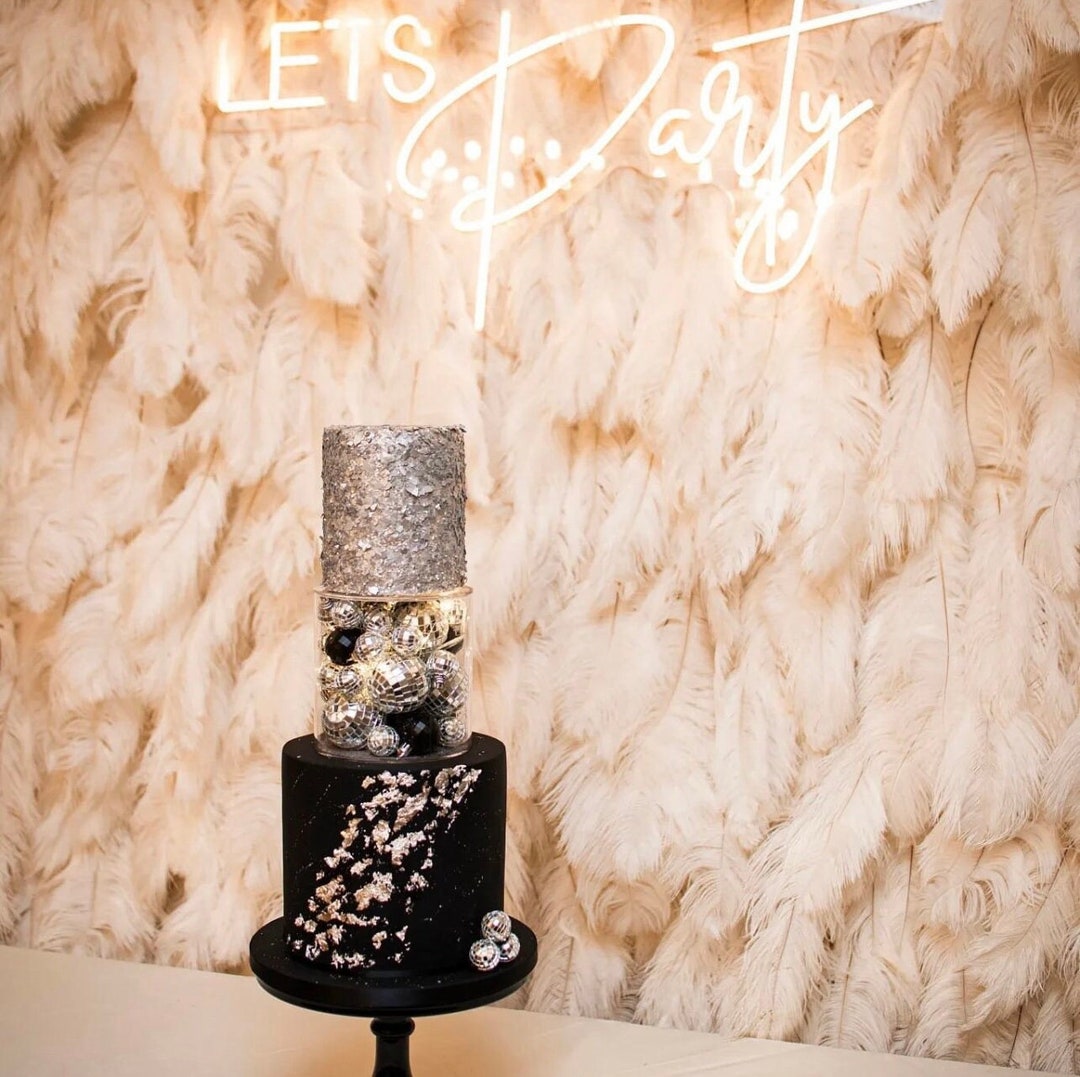 ROUND Cake Stand Acrylic Clear Cake Tier Fillable Cake Stand Riser ...