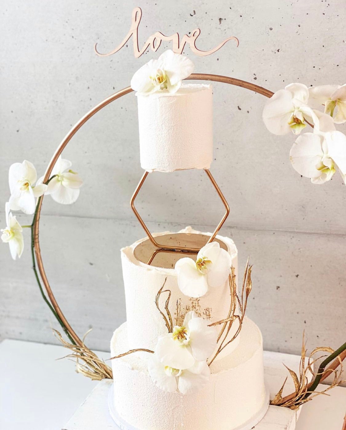 HEXAGON Tier Cake Separator Cake Spacer Cake Stand Cake - Etsy