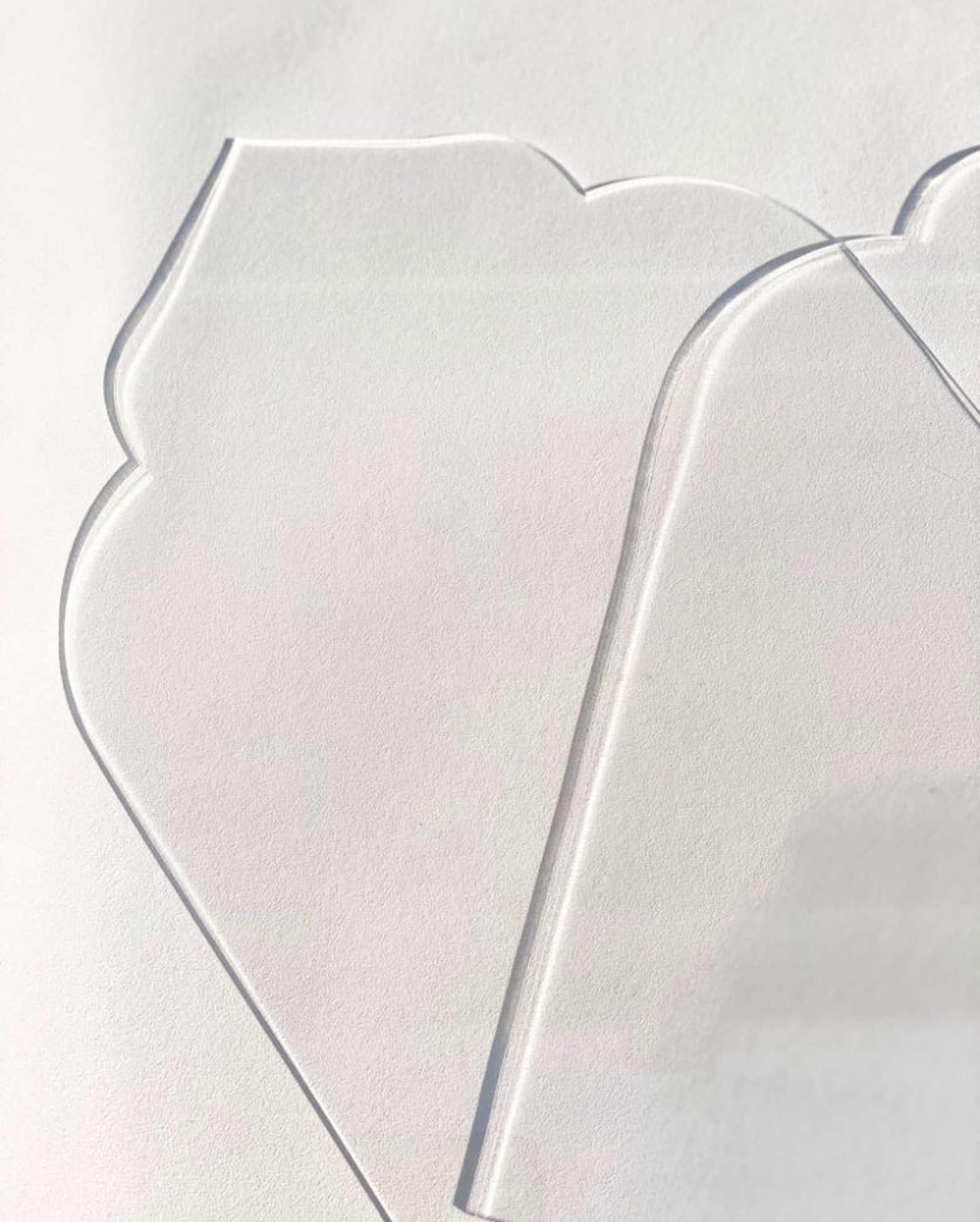 Original Trefoil Arch Cake Guides With Keep It Cake - Acrylic Cake ...