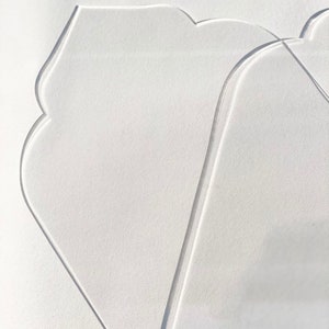 Original Trefoil Arch Cake Guides With Keep It Cake - Acrylic Cake ...