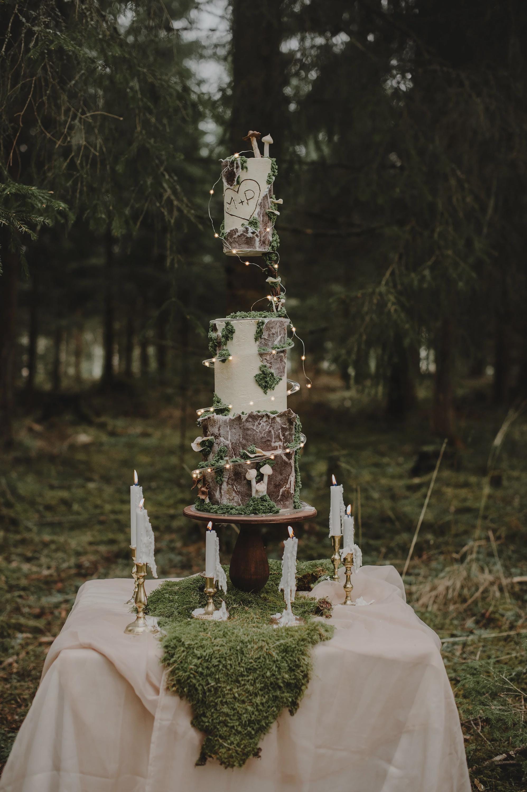 Cake Spiral™ - Acrylic Wrap for Tiered Cakes - Etsy UK