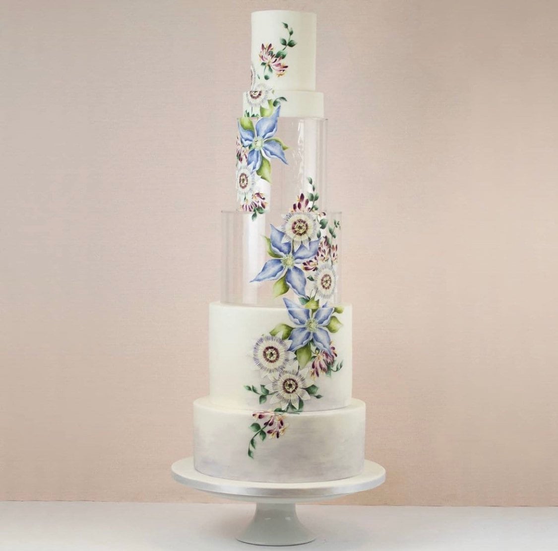 Fill a tier birthday cake stand acrylic cake seperator Cake stand ...