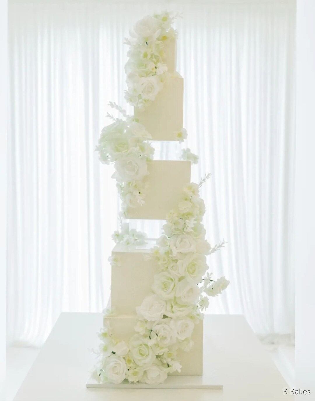 SQUARE Cake Stand Acrylic Cake Stand Fillable Cake Stand Acrylic Cake ...