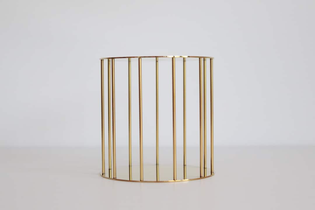 Gold Birdcage Cake Separator - Metallic Cake Spacer - Cake Riser - Bird ...