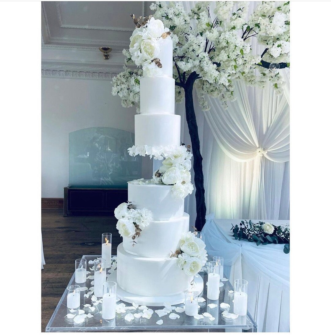 Propsecure® SIDE BAR Floating Cake Spacer Separator Hidden Anti Gravity ...