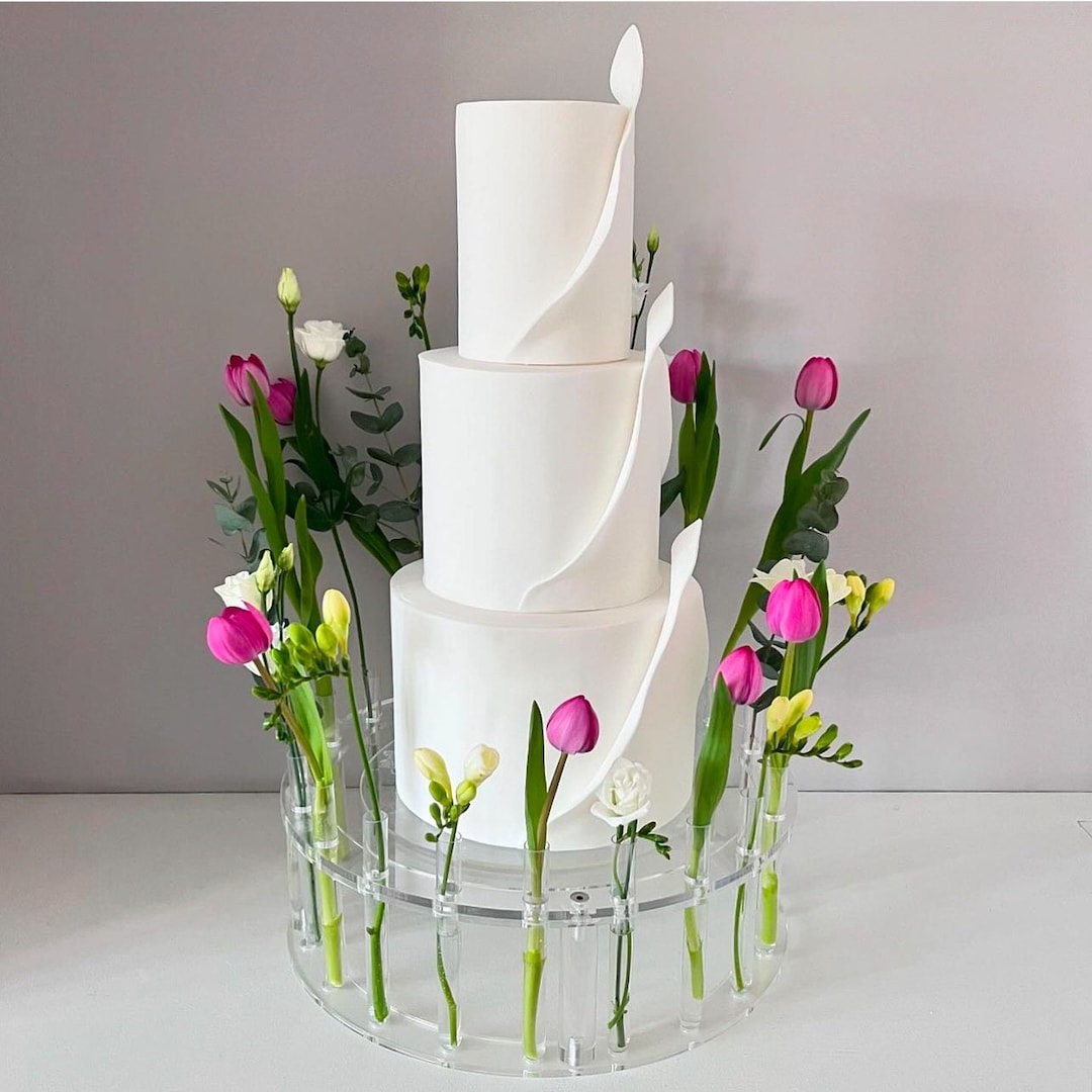 The Floral Crown - Cake Stand - Flower Stand - Floral Arrangements ...