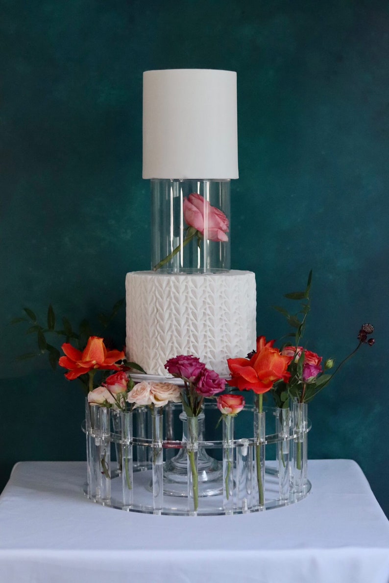 The Floral Crown - Cake Stand - Flower Stand - Floral Arrangements ...