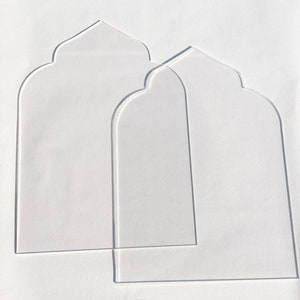 Original Trefoil Arch Cake Guides With Keep It Cake - Acrylic Cake ...