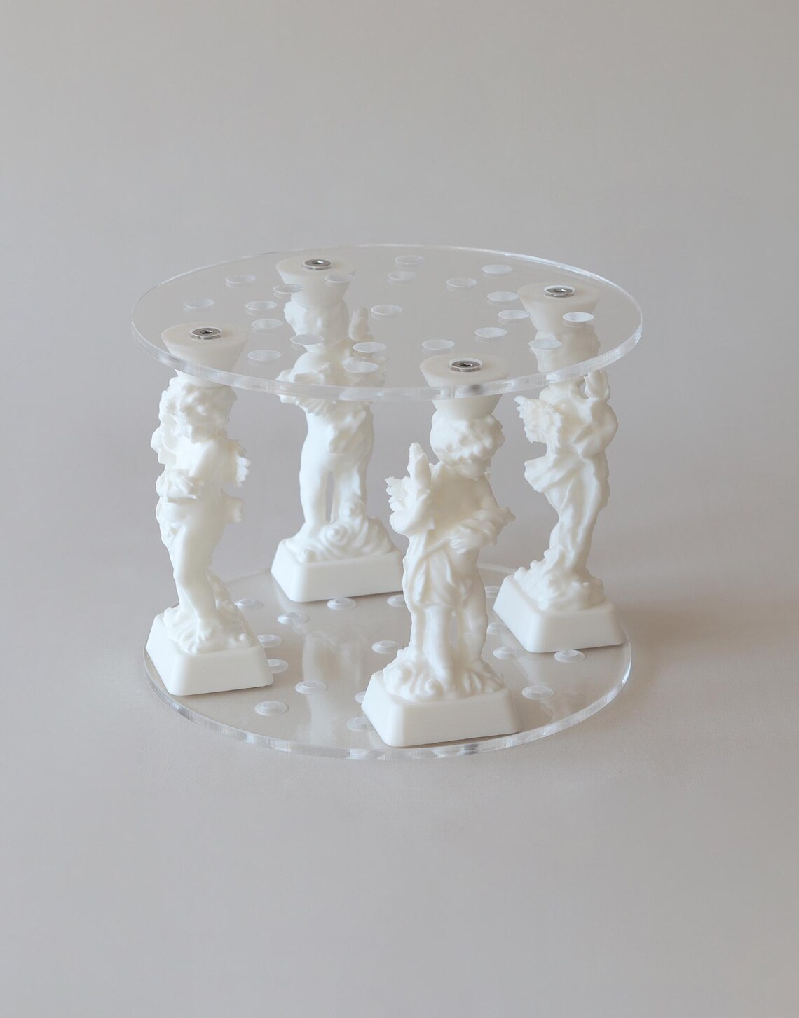 Cherub Cake Separator - Elegant Wedding Cake Display Stand for Tiered ...