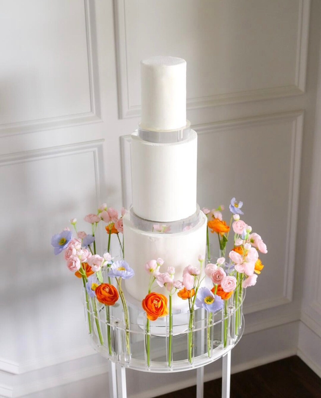 The Floral Crown - Cake Stand - Flower Stand - Floral Arrangements ...