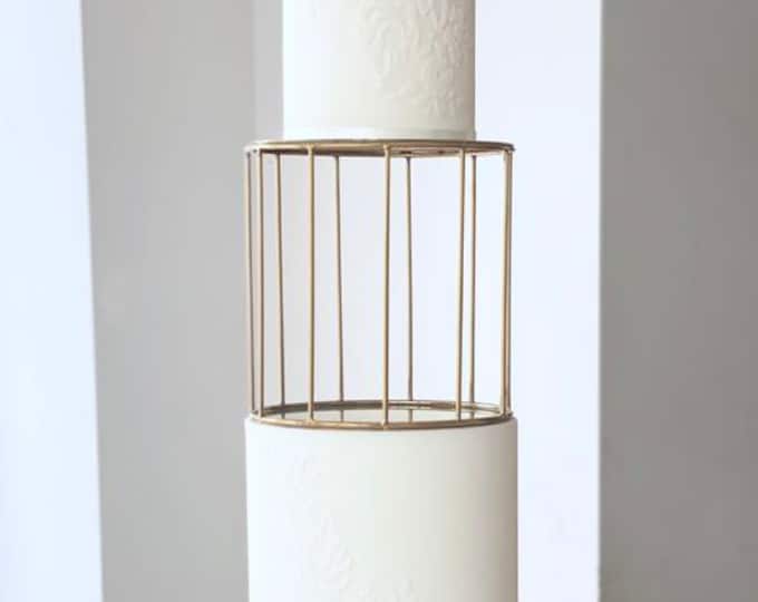 4x Separator Bars for Multi-strand Design 9ct Gold Plated, Nickel Free ...