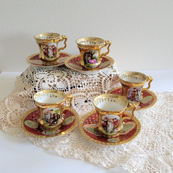 Austrian Tea Cups - Etsy