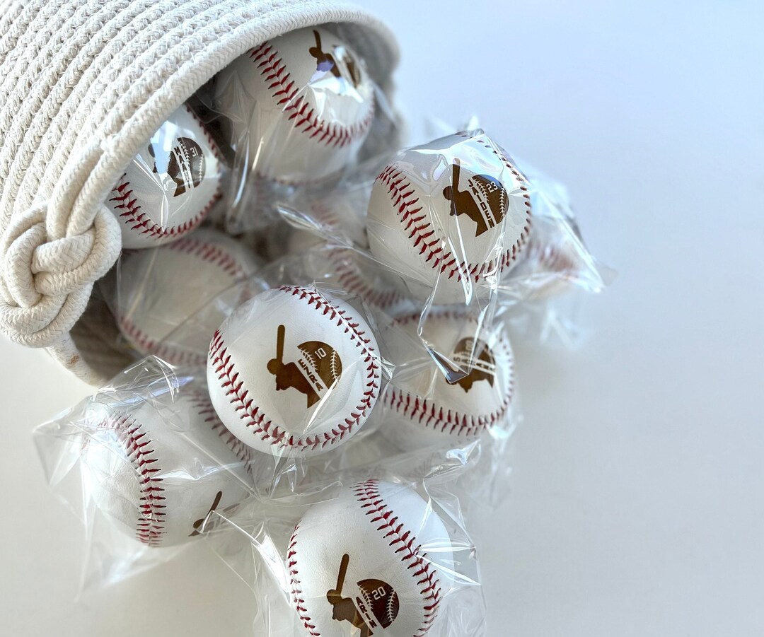 Engraved Baseball, Year End Ball Team Gift Idea, Ring Bearer Gift ...