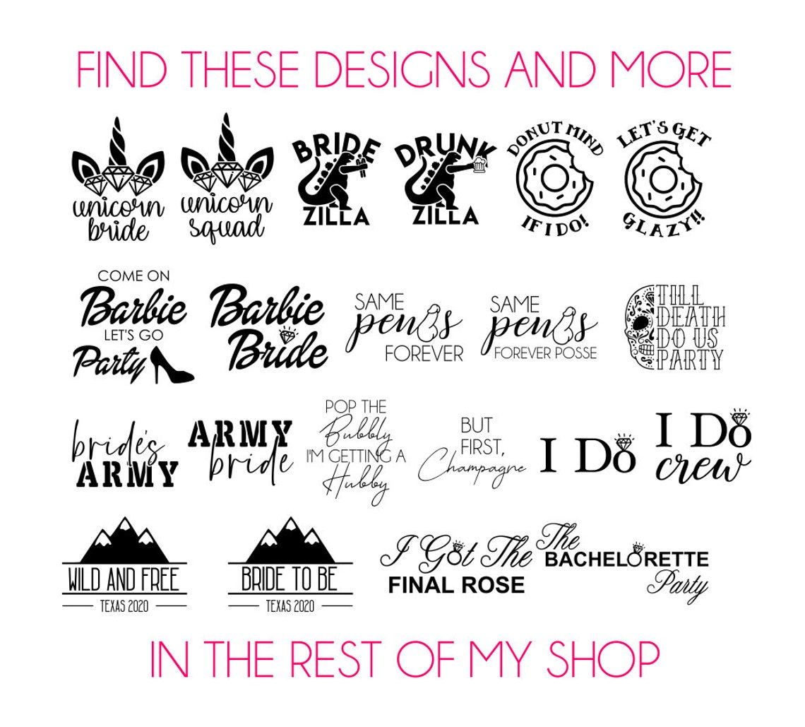Custom Bachelorette Camping Stagette Hen Party Shirts, Camp Weekend ...