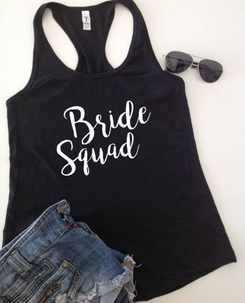 Future Mrs Bachelorette Stagette Party Shirts Tank Top Bride - Etsy