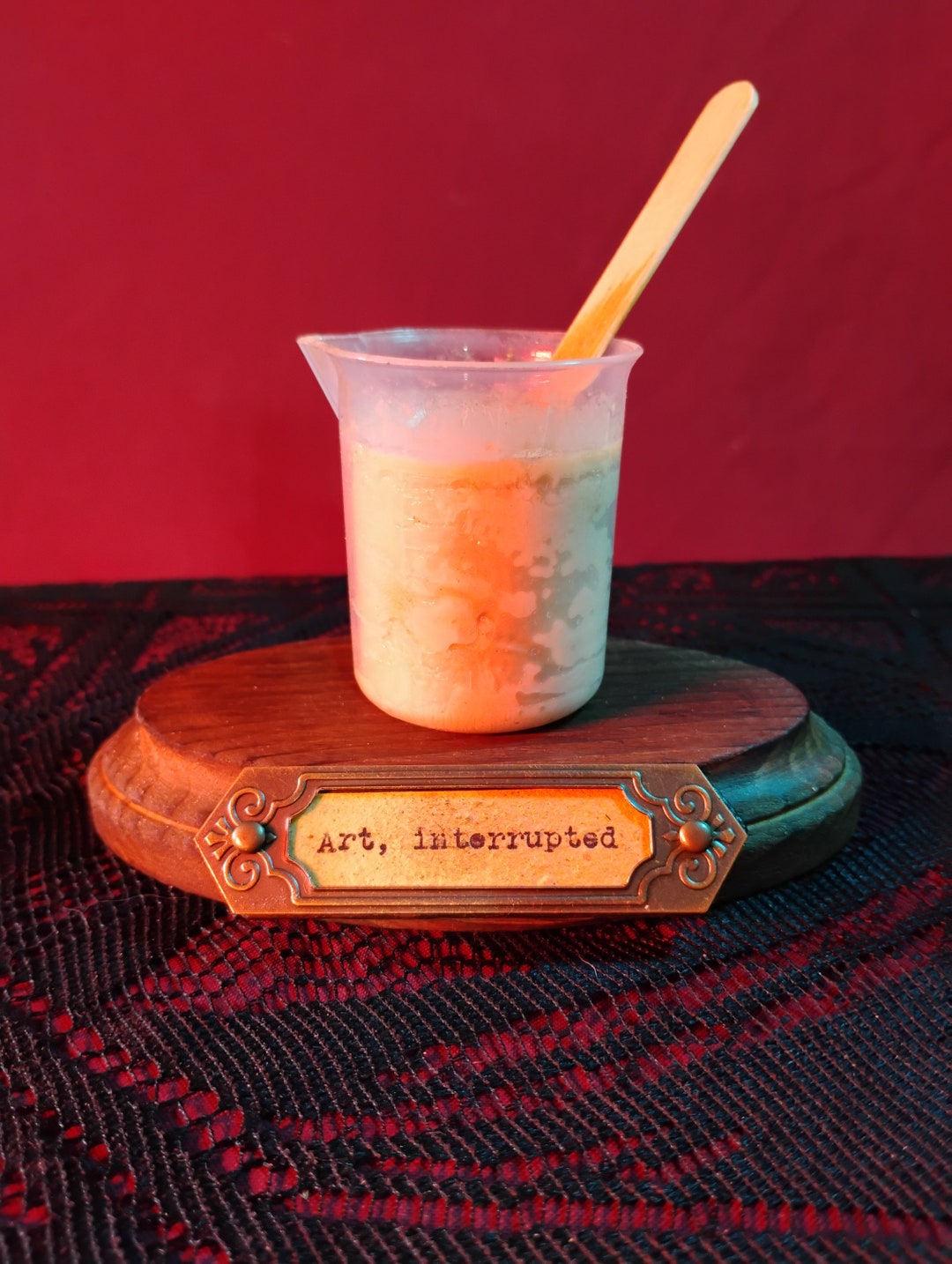 ART, INTERRUPTED (AKA Wasted Potential) a Moment Frozen in Time. - Etsy