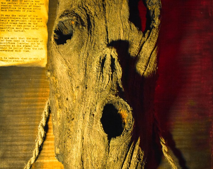 Sacrificial Harvest Mask (harvest Sacrifice Mask Gaff) - Etsy