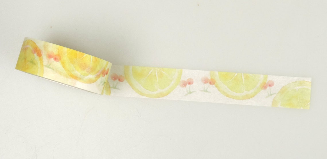 Fruit Pattern Washi Tape Decorative Adhesive Tape - Etsy