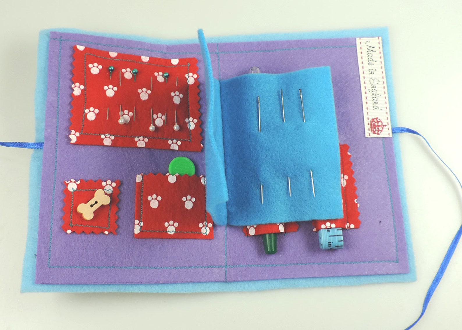 Boxer Dog Felt Handmade Sewing Set Unique Gift Dog Themed | Etsy