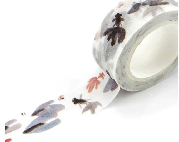 Japanese Koi Carp Fish Washi Tape Decorative Adhesive Tape | Etsy