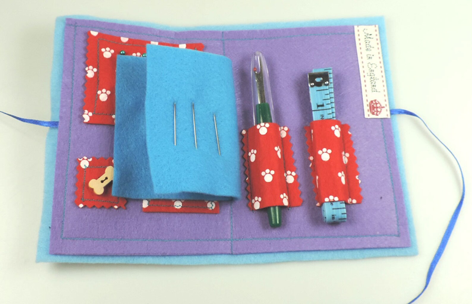 Boxer Dog Felt Handmade Sewing Set Unique Gift Dog Themed | Etsy