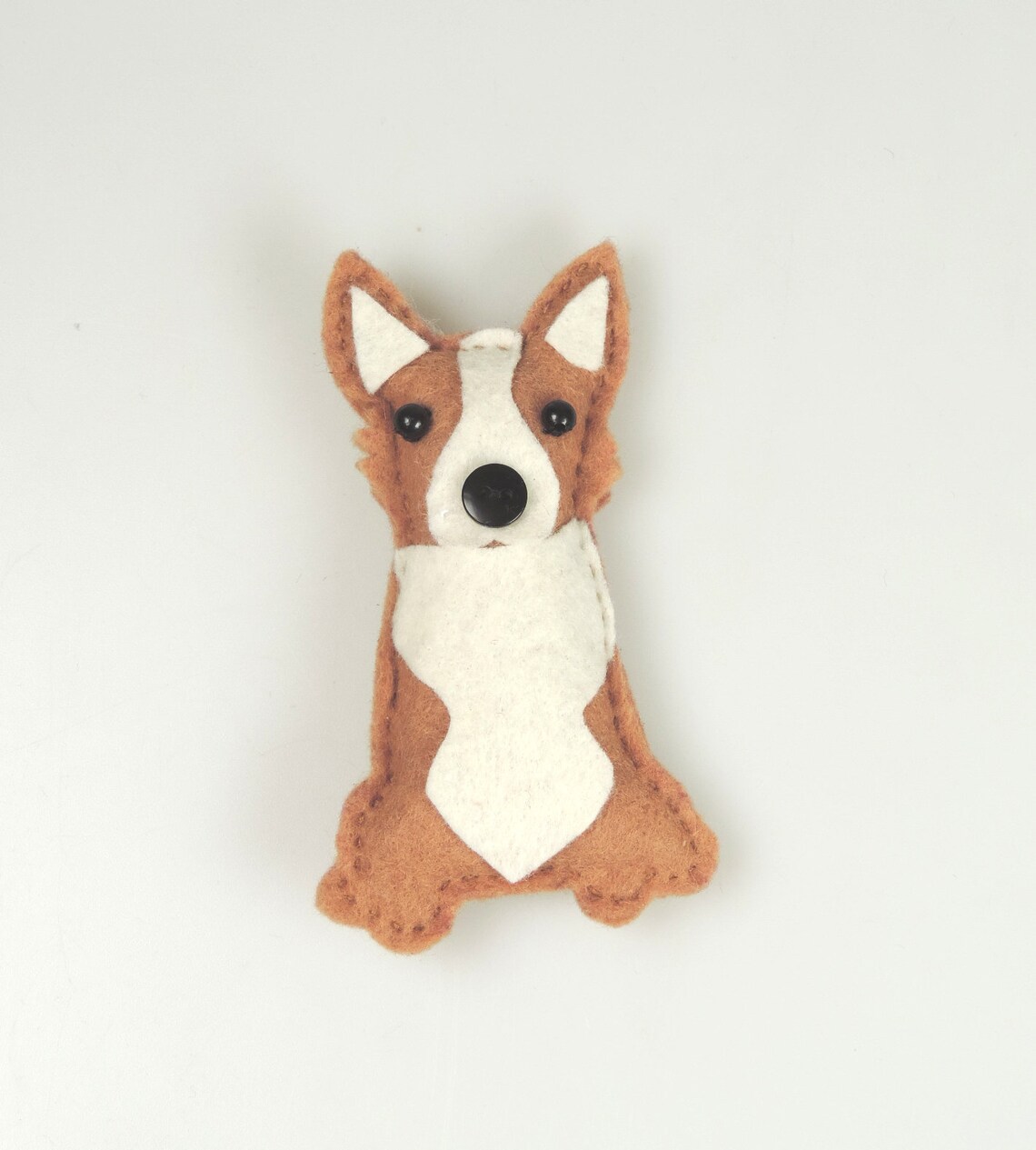 Magnet Felt Corgi Handmade Button Nose Dog Fridge Magnet - Etsy UK