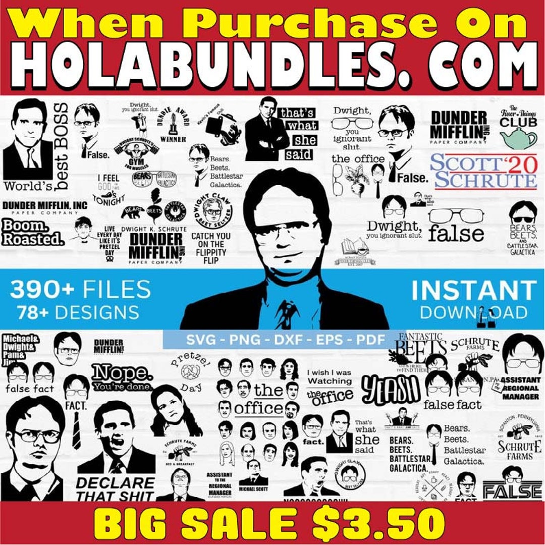 The Office SVG, the Office Svg Files for Cricut, the Office Tv Show ...