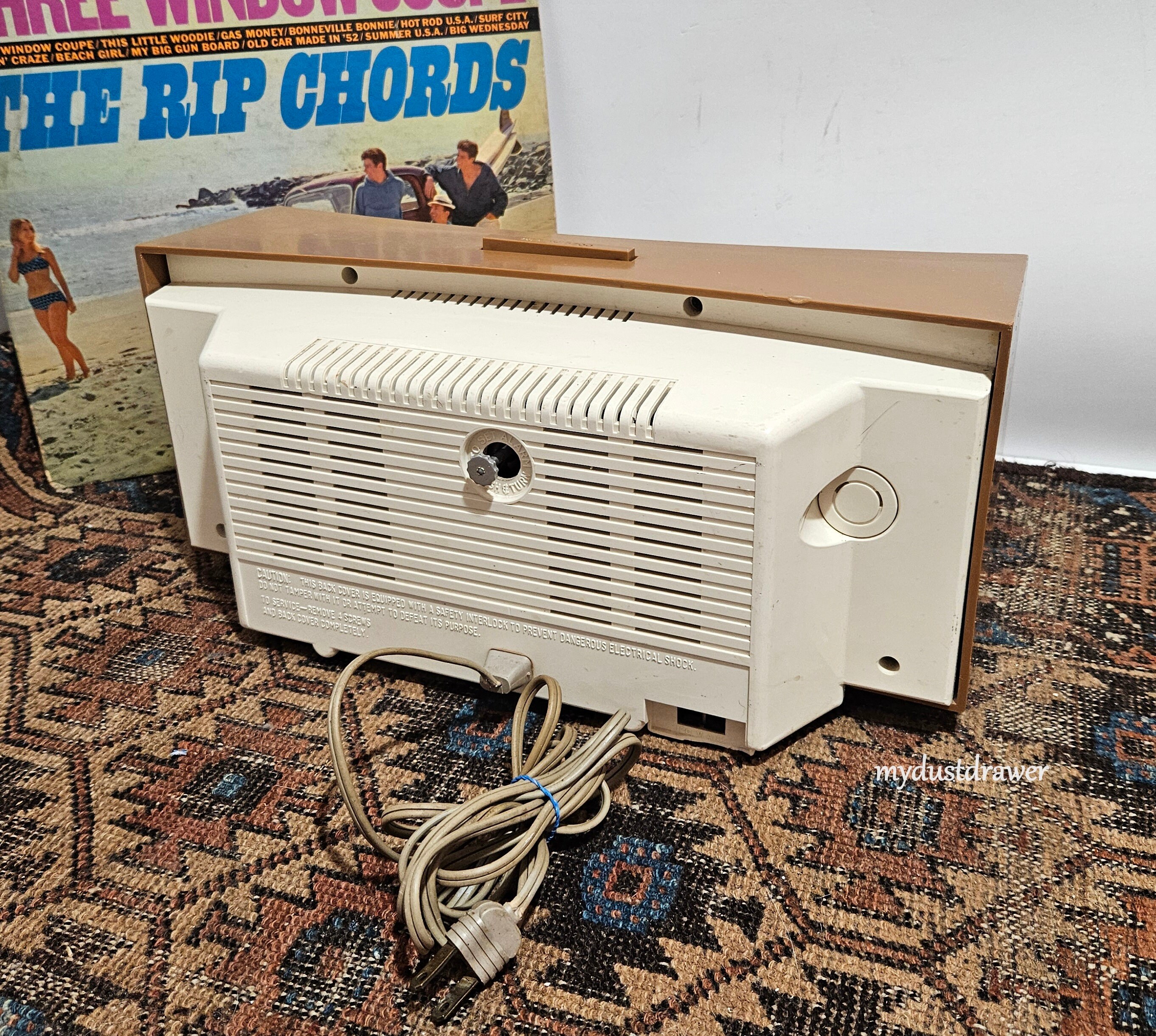 Vintage 1962 Channel Master TUBE Radio Model 6533 Works Clock Does Not ...